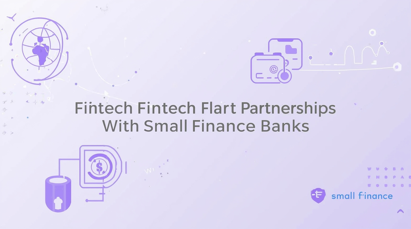 How do fintech partnerships with small finance banks work? - FD Calculator